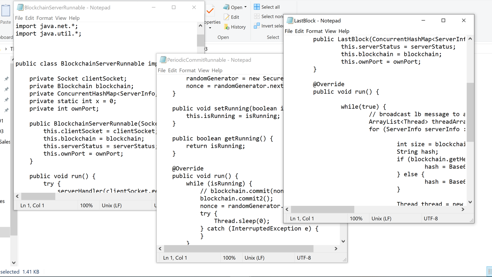 Assignment 3: P2P Blockchain solution