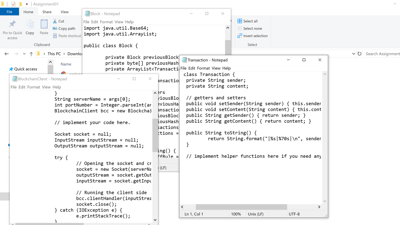 Assignment 1 Cs Blockchain Solution · Jarviscodinghub 5241